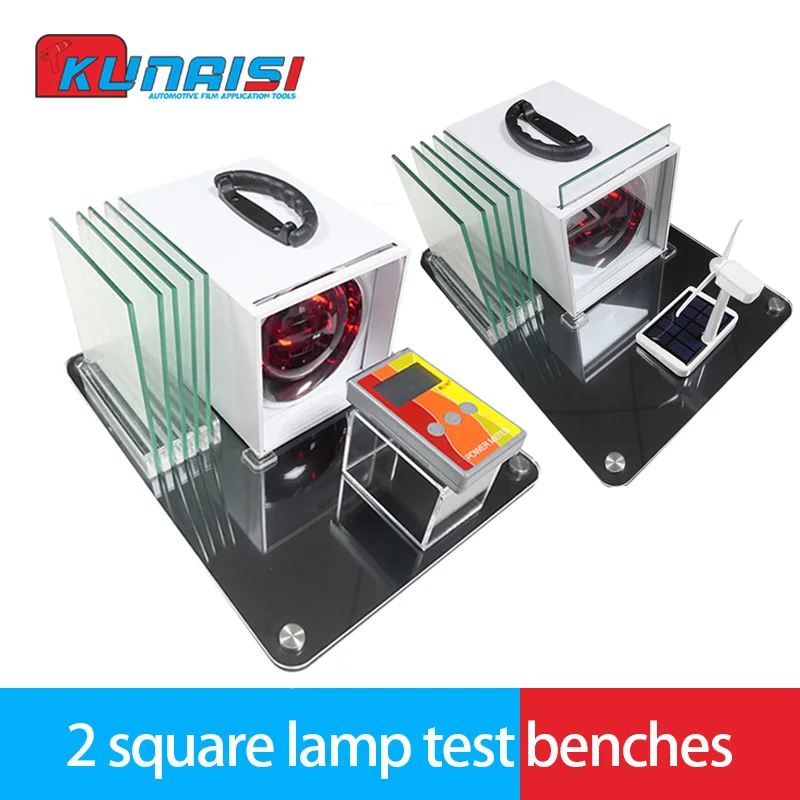 Rotatable Solar Film Heat Box Display Heat Rejection Car Window Tint ...