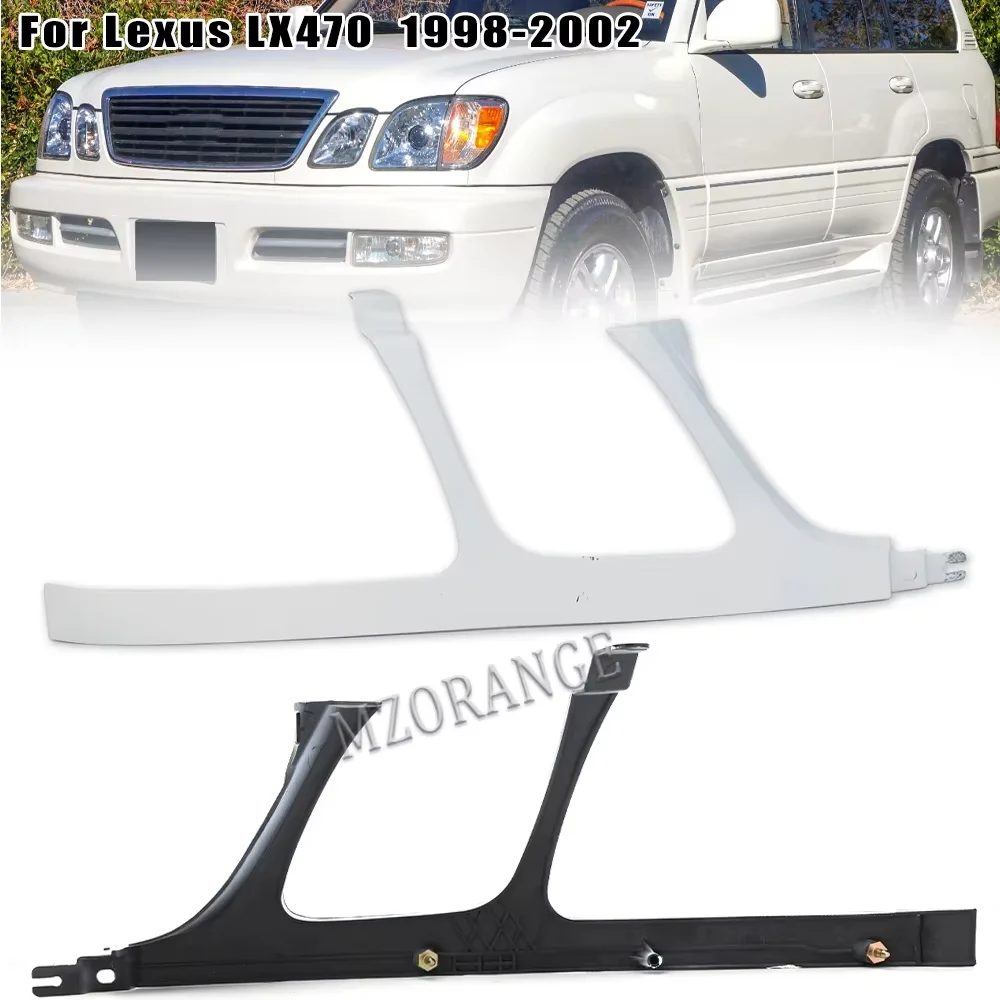 Chrome Front Bumper Headlight Grille Trim For Lexus LX470 1998 1999 ...