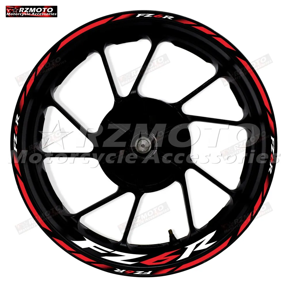 For-Yamaha-motorcycle-FZ6R-wheel-logo-decal-decoration-17-inch-wheel ...