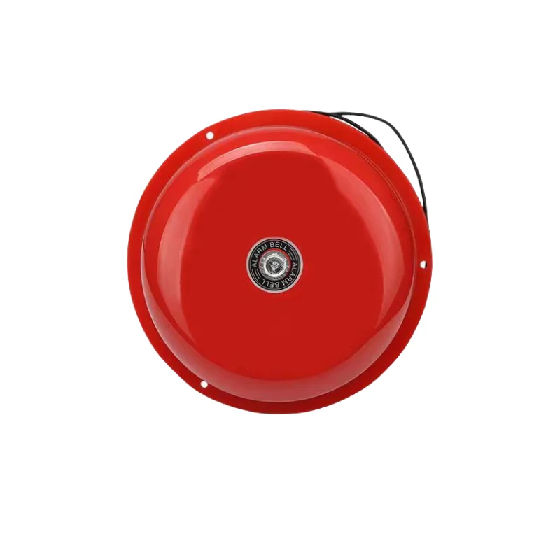 6 Inch Electric Alarm Bell Fire Alarm Bell DC24V Alarm Sounder ...