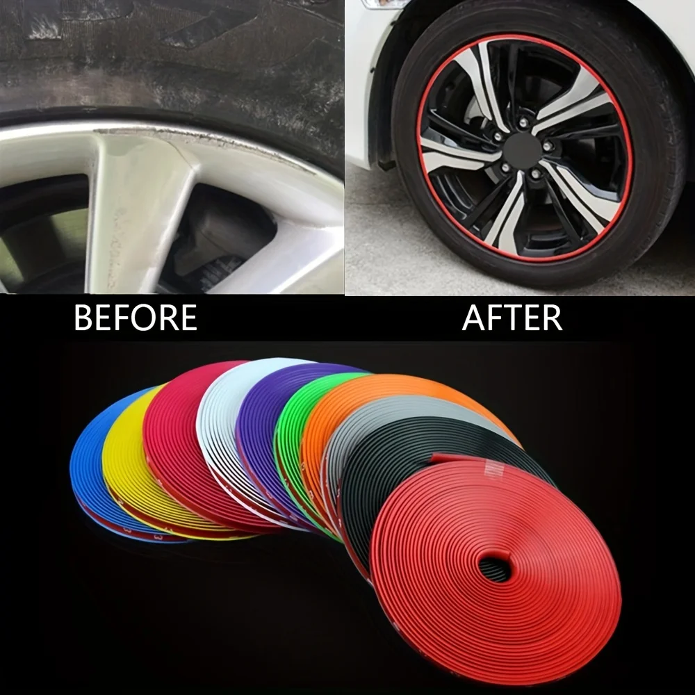 8M-Car-Wheel-Rim-Protection-Decorative-Strip-Car-Tire-Styling-Moulding ...