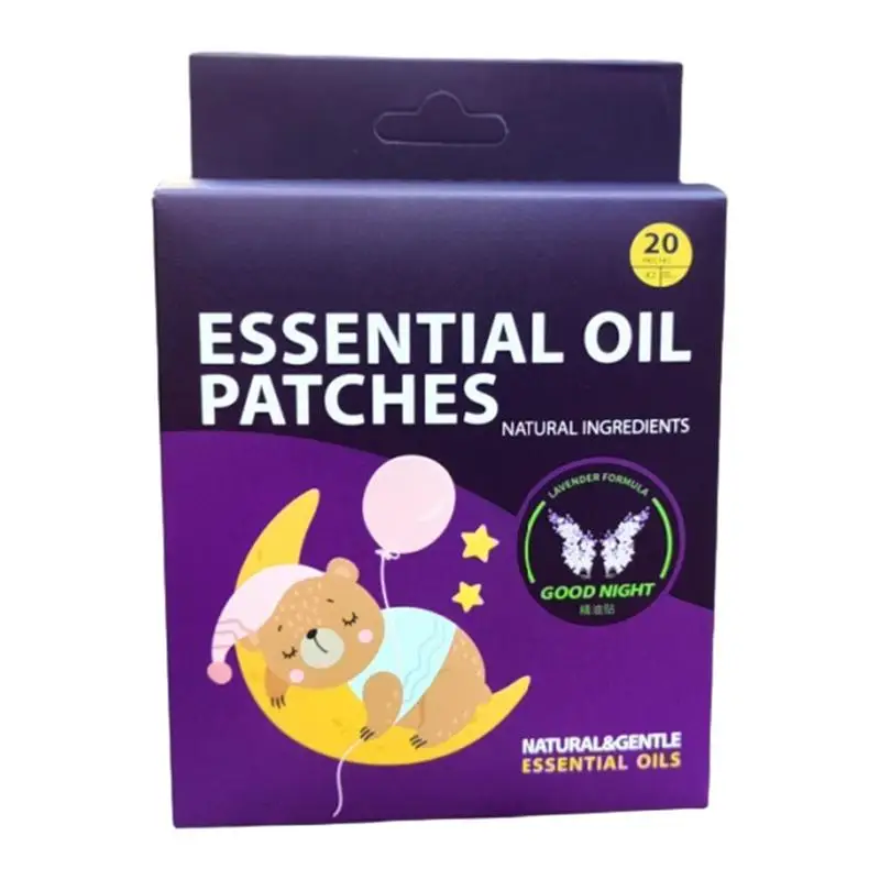 Good-Night-Sleep-Patches-20-Patches-Natural-Relaxation-Stickers-For ...