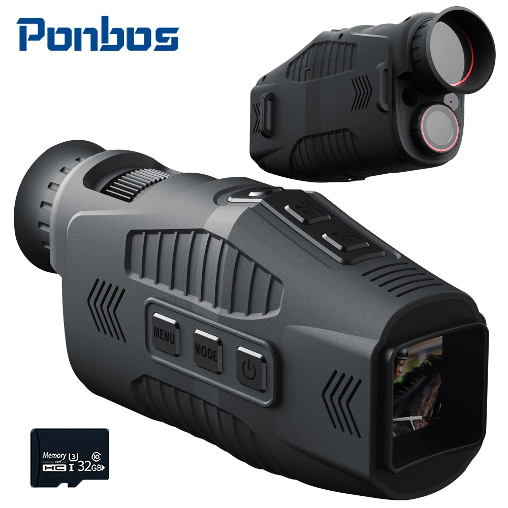Ponbos-R11-2-5K-HD-Digital-Night-Vision-Monoculars-10X-Zoom-Digital ...