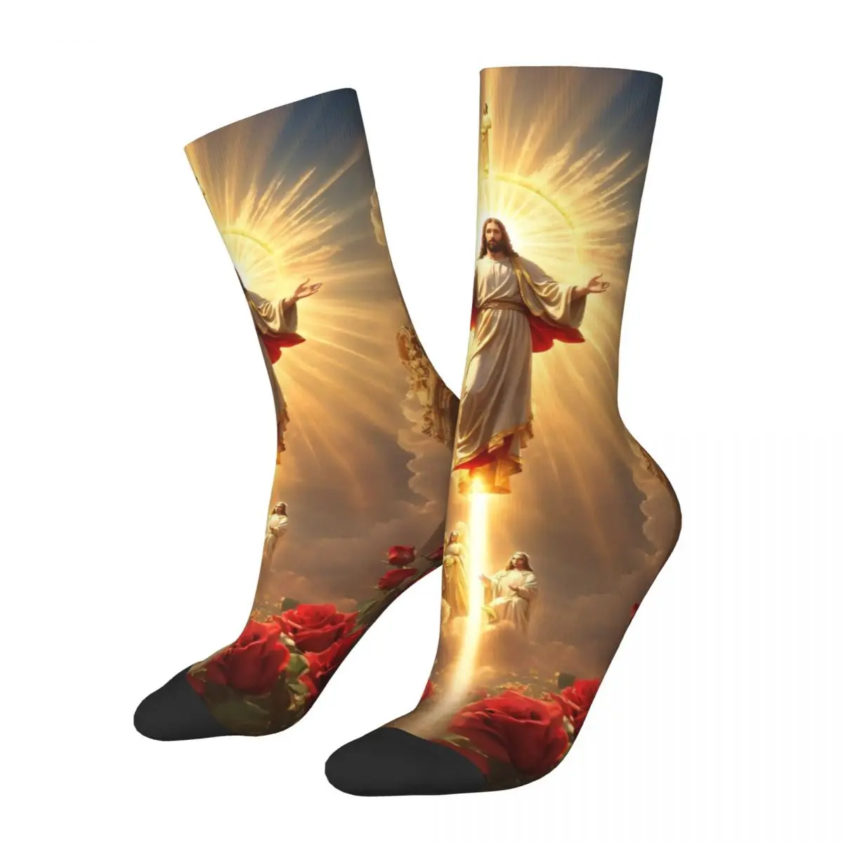 Catholic-Jesus-Christ-Bible-Faith-Socks-Accessories-For-Men-Women ...