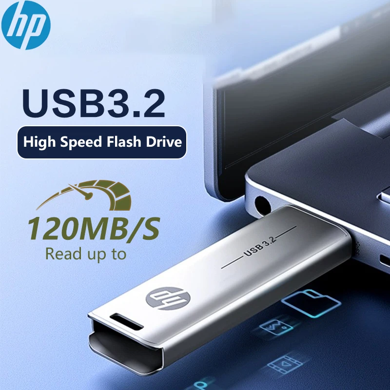 HP-X796W-USB3-2-Metal-USB-Flash-Drive-256GB-128GB-64GB-32GB-High-Speed ...