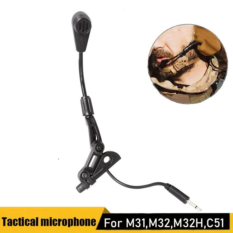 Earmor-Tactical-Communications-Headset-Microphone-Replacement-Boom ...