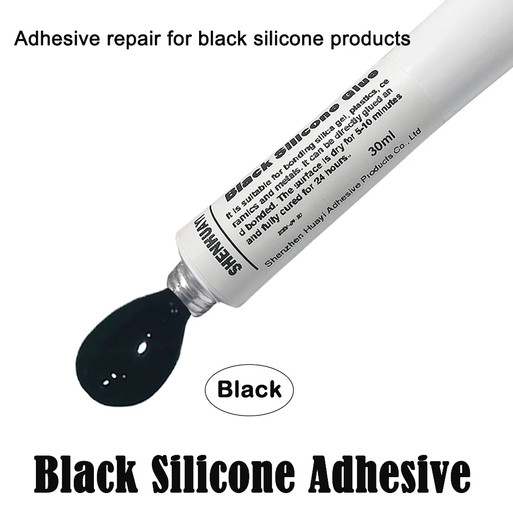 Silicone-Adhesive-Black-Silicone-Model-Surface-Coloring-Silicone ...