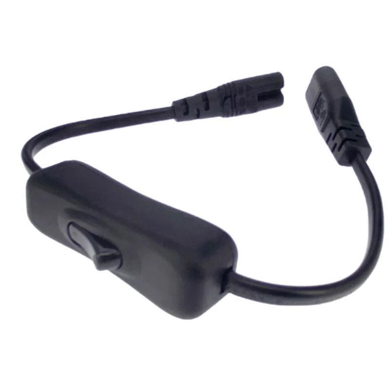 8-Figure-C7-Power-Cable-with-Switch-IEC-320-C8-to-C7-Extension-Cord ...