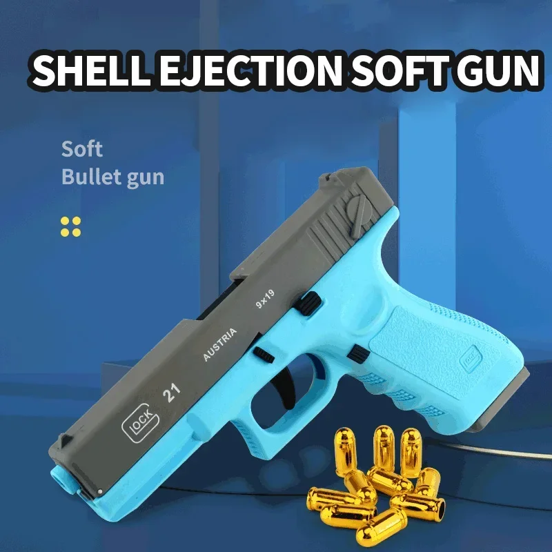 Glock-Soft-Bullet-Toy-Gun-for-Boys-Shell-ThroOOPistol-Bl84Launcher ...