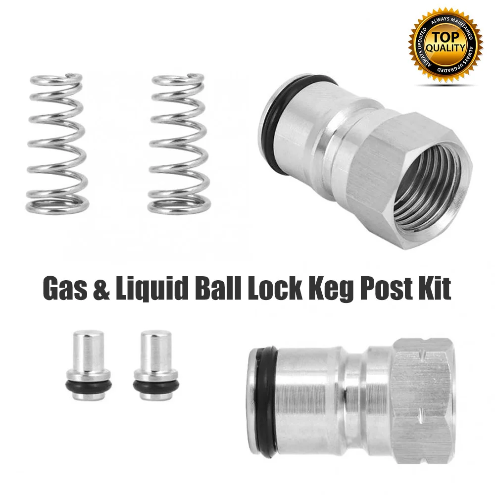 19-32-18-Gas-Liquid-Ball-Lock-Keg-Post-Kit-For-Cornelius-Type-Poppet ...
