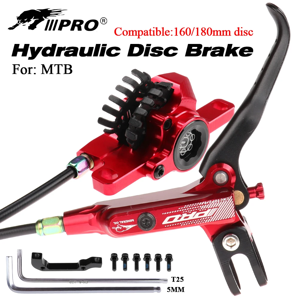 IIIPRO-EO-MTB-Bicycle-Brake-Hydraulic-Oil-Disc-Brake-A-B-Pillar-Caliper ...