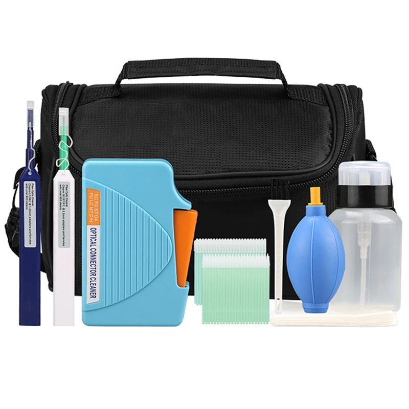 10-PCS-Fiber-Optic-Cleaning-Kit-Optical-Fiber-Cleaner-Tool-With-Fiber ...