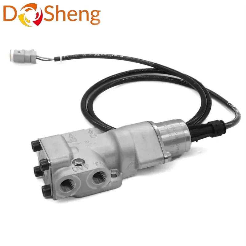 1370084 Diesel Engine Fuel Pump Stop Solenoid for Scania Excavator ...