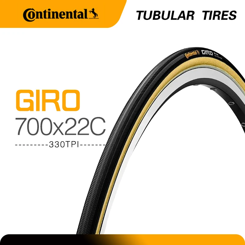 Continental-Giro-neum-ticos-tubulares-700C-para-bicicleta-de-carretera-llanta-de-borde-amarillo ...