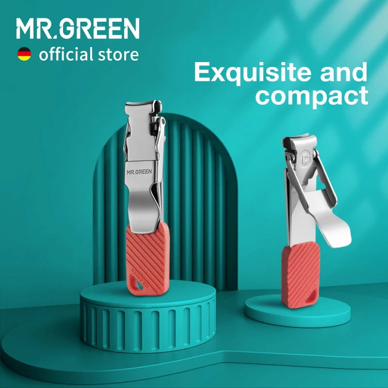 MR.GREEN Compact Nail Clippers Foldable Nail Cutters Manicure Tools ...