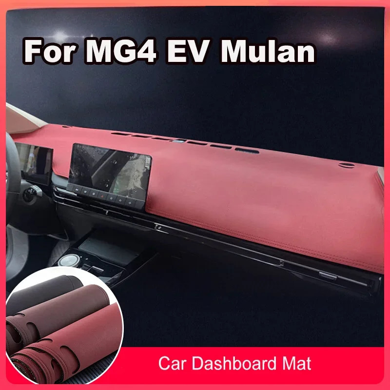 For-MG-MG4-EV-MuLan-Car-Dashboard-Protection-Pad-Avoid-Light-Carpet-Mat ...
