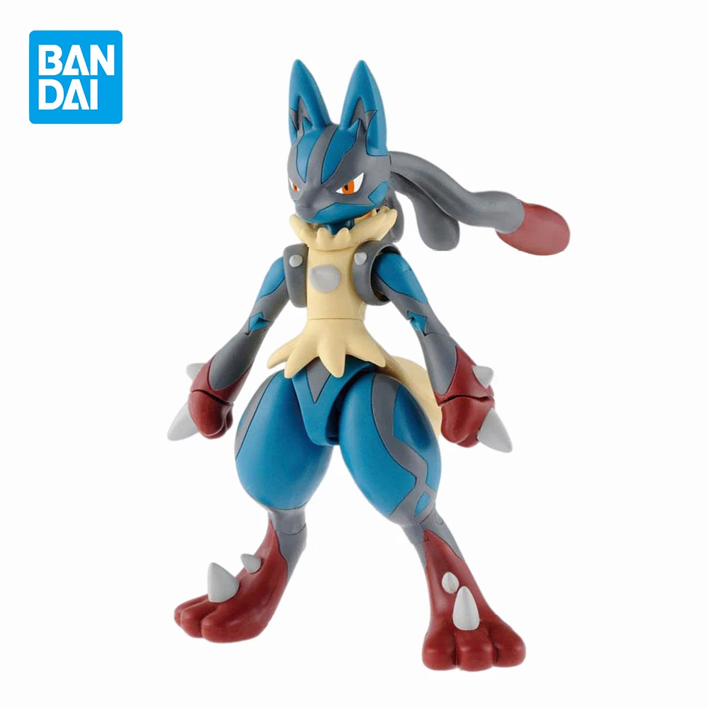 Bandai Figure Pokemon Original | Action Figure Pokemon Lucario ...