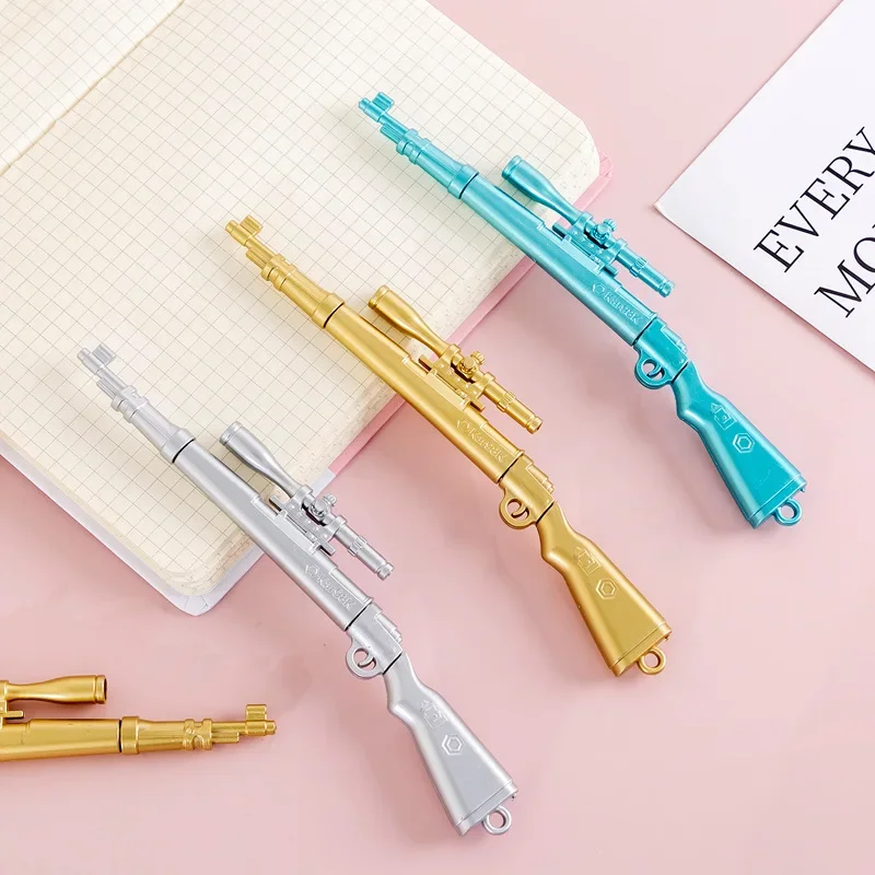 Novelty-Cute-Gel-Pen-Sniper-Rifle-Gel-Pens-0-5mm-Creative-Game-Gun-Toy ...