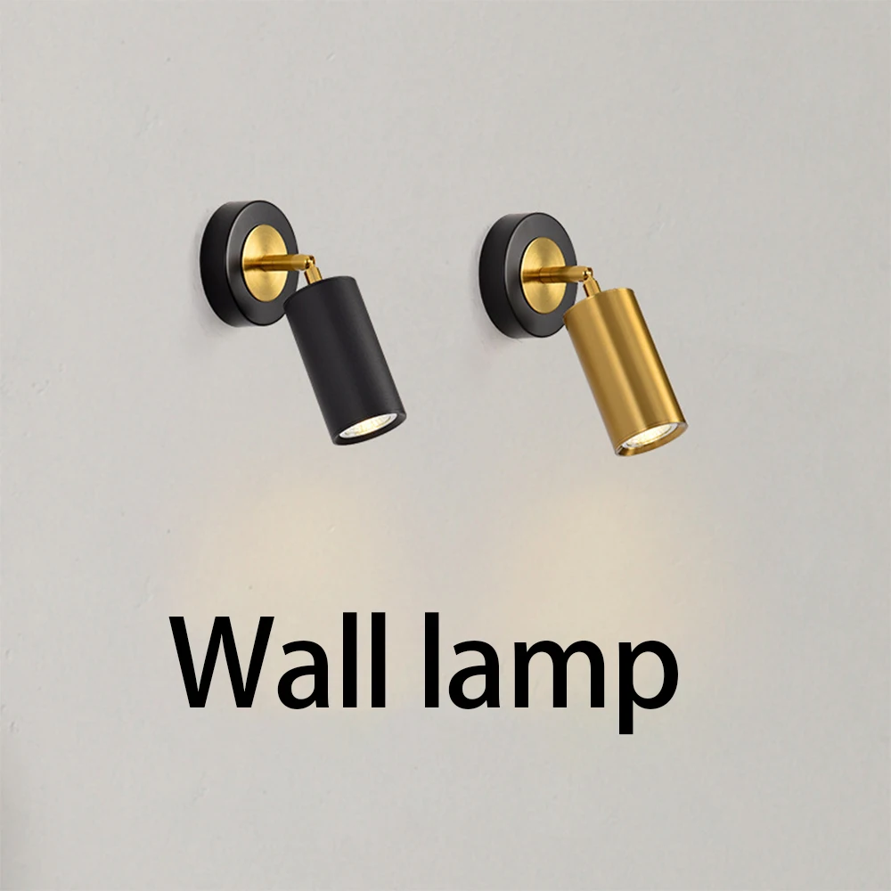 Bedroom-bedside-wall-lamp-rotating-reading-light-small-spotlight-with ...