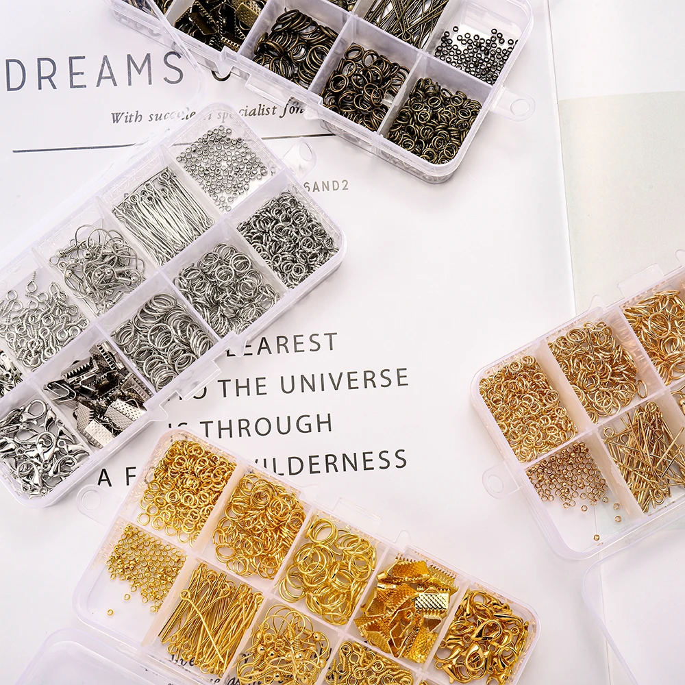 1Set-Jewelry-Making-Sets-Head-Pins-Lobster-Clasps-Chains-Jump-Rings ...