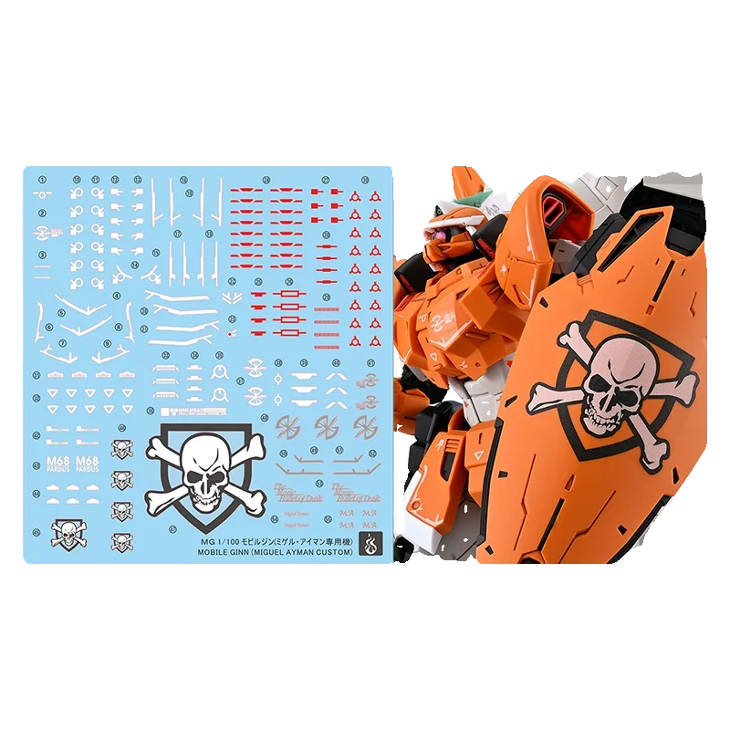 YAN-Decal-for-MG-1-100-Mobile-GINN-Miguel-Ayman-Custom-Model-Building ...