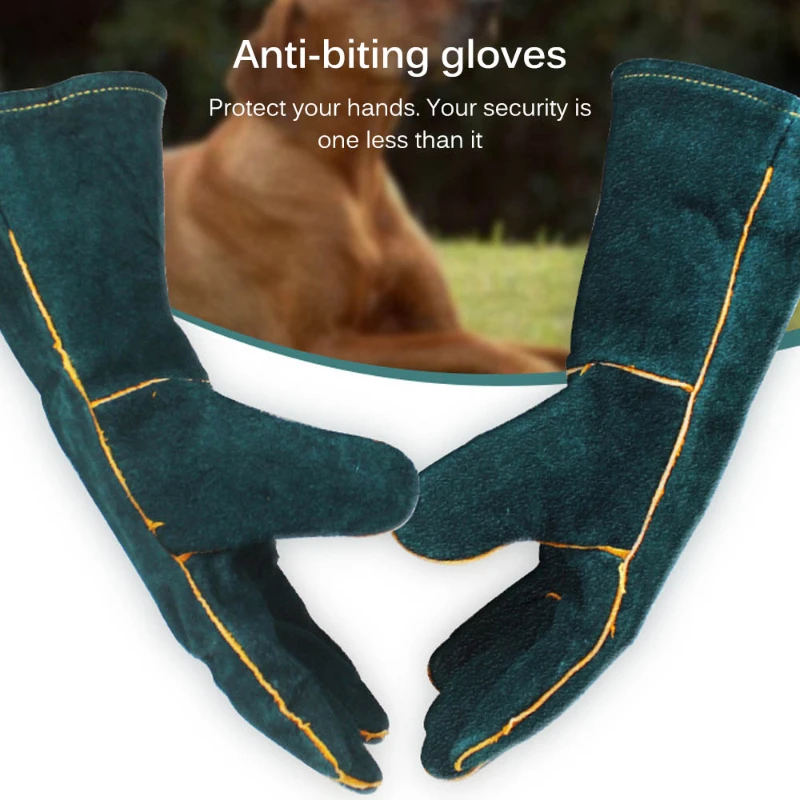 1pair-Anti-bite-Safety-Bite-Gloves-For-Catch-Dog-Cat-Reptile-Animal ...