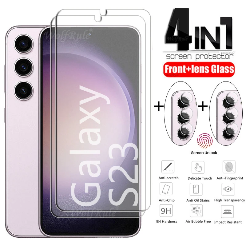 For Samsung Galaxy S23 Glass For Samsung S23 Plus Glass Camera Lens ...