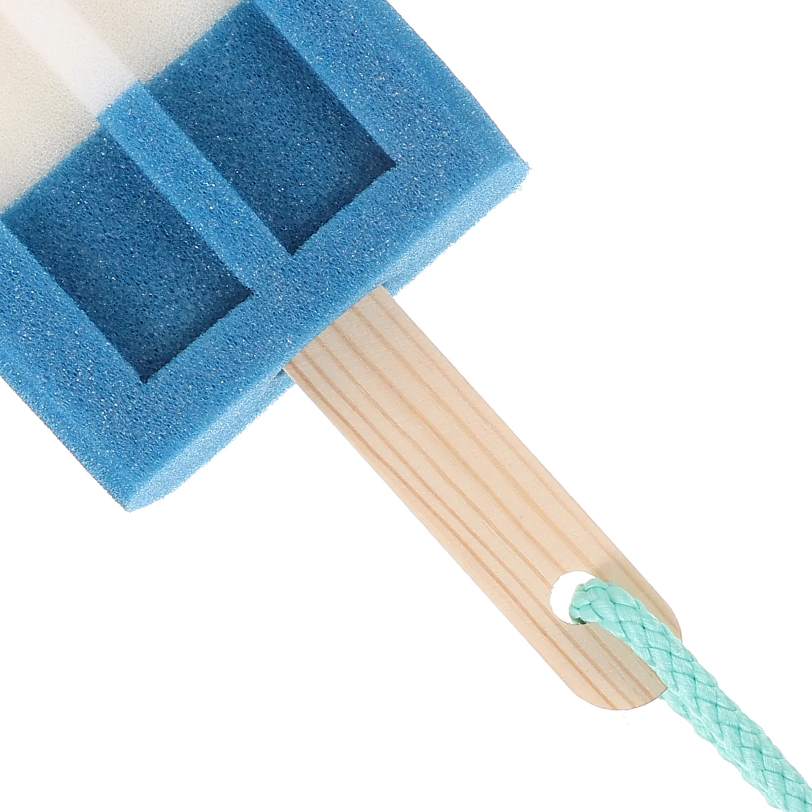 6Pcs Exfoliating Bath Sponge Ice Cream Shaped Shower Scrubber Body Skin ...
