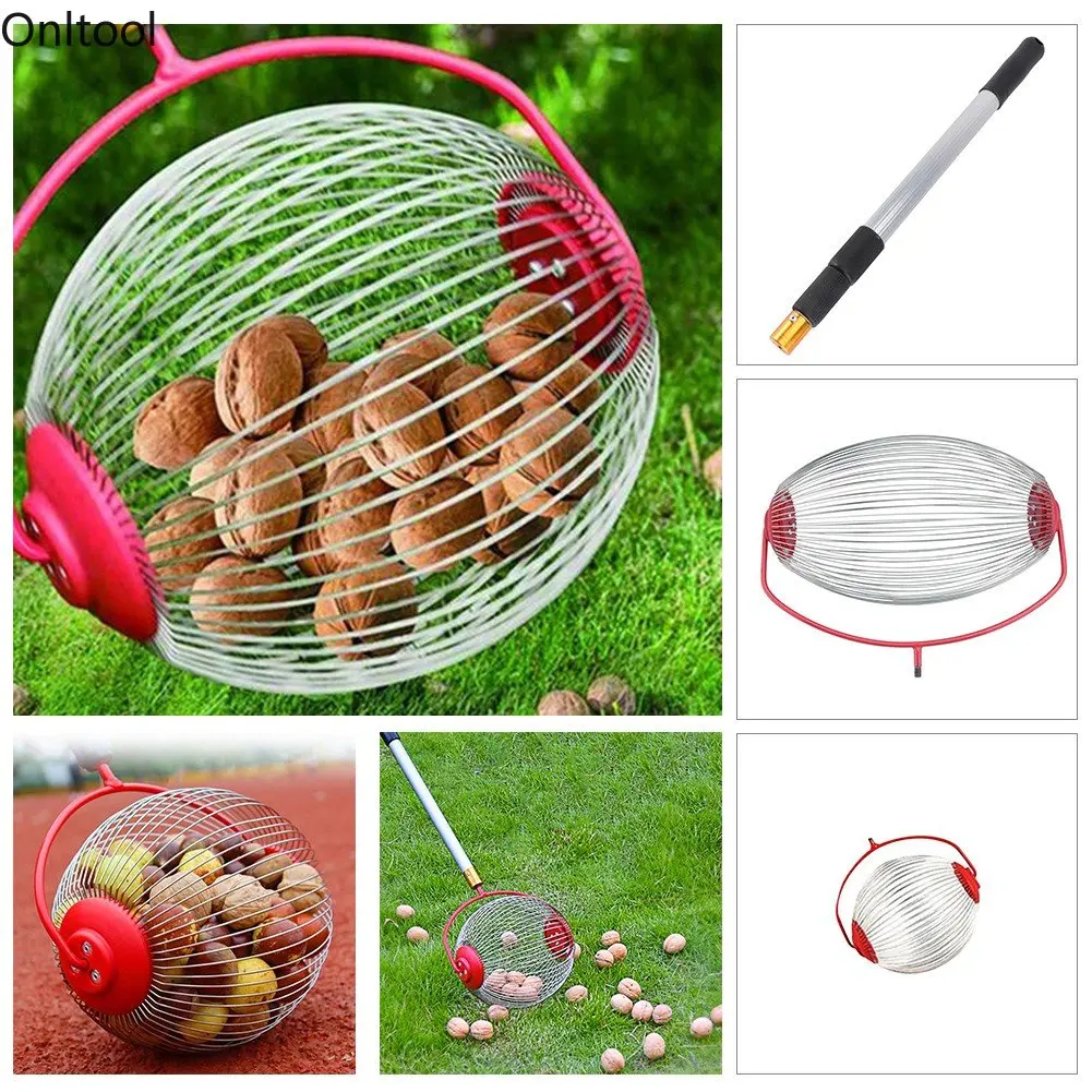 Fruit Picker Nut Gatherer Ball Collector Rolling Nut Harvester Ball ...