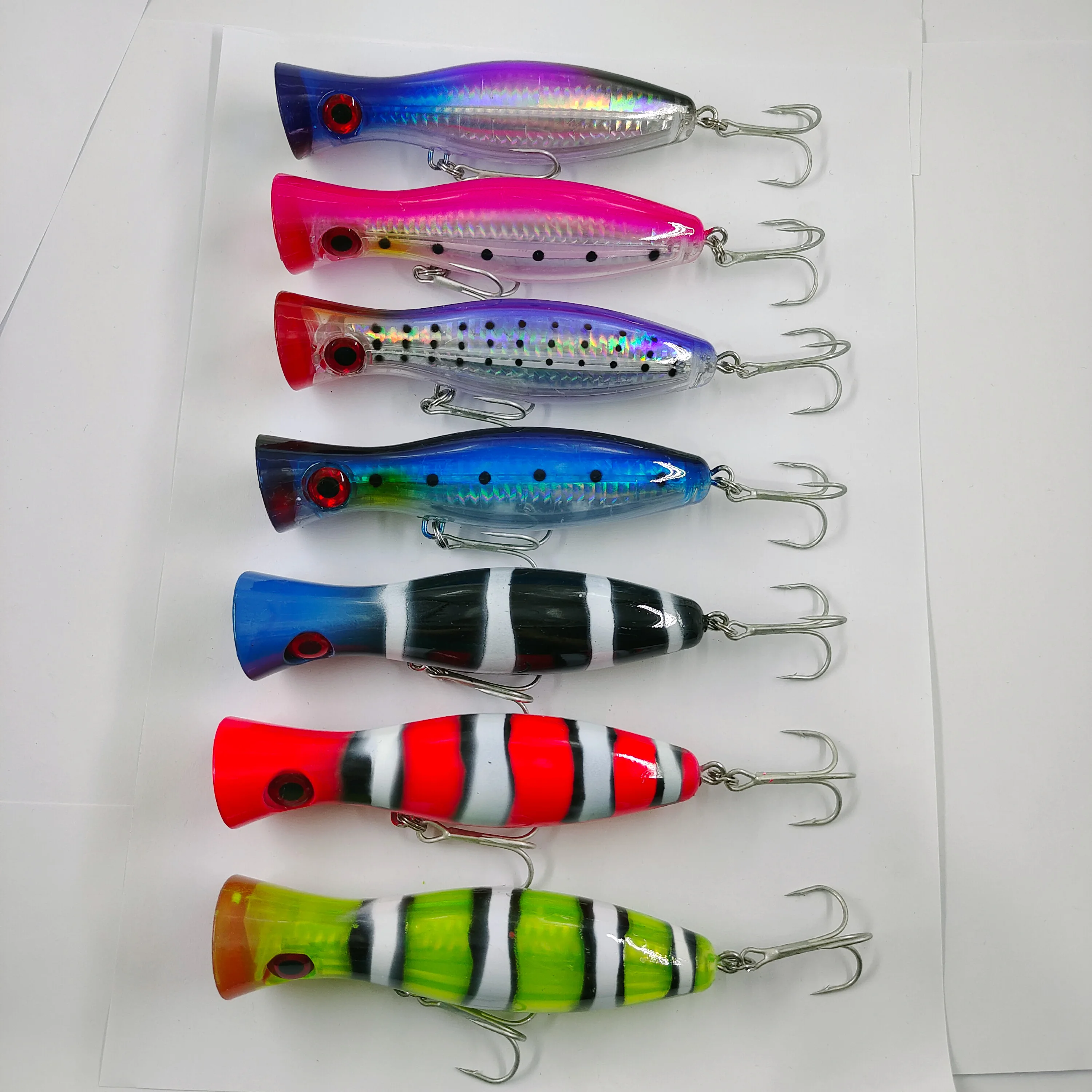 Big-Popper-Fishing-Lure-Salt-Water-with-Bkk-Hooks-Floating-Bait-40g ...