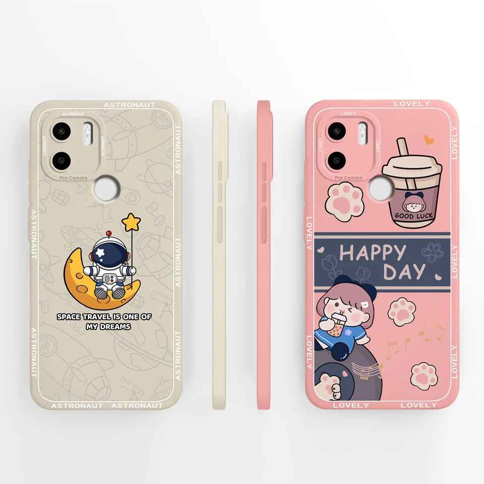 For-Xiaomi-Redmi-A1-A1-Plus-2022-A2-A2-Plus-Case-Lovely-Astronaut ...
