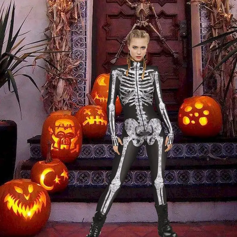 Skeleton Costume Bones Pattern