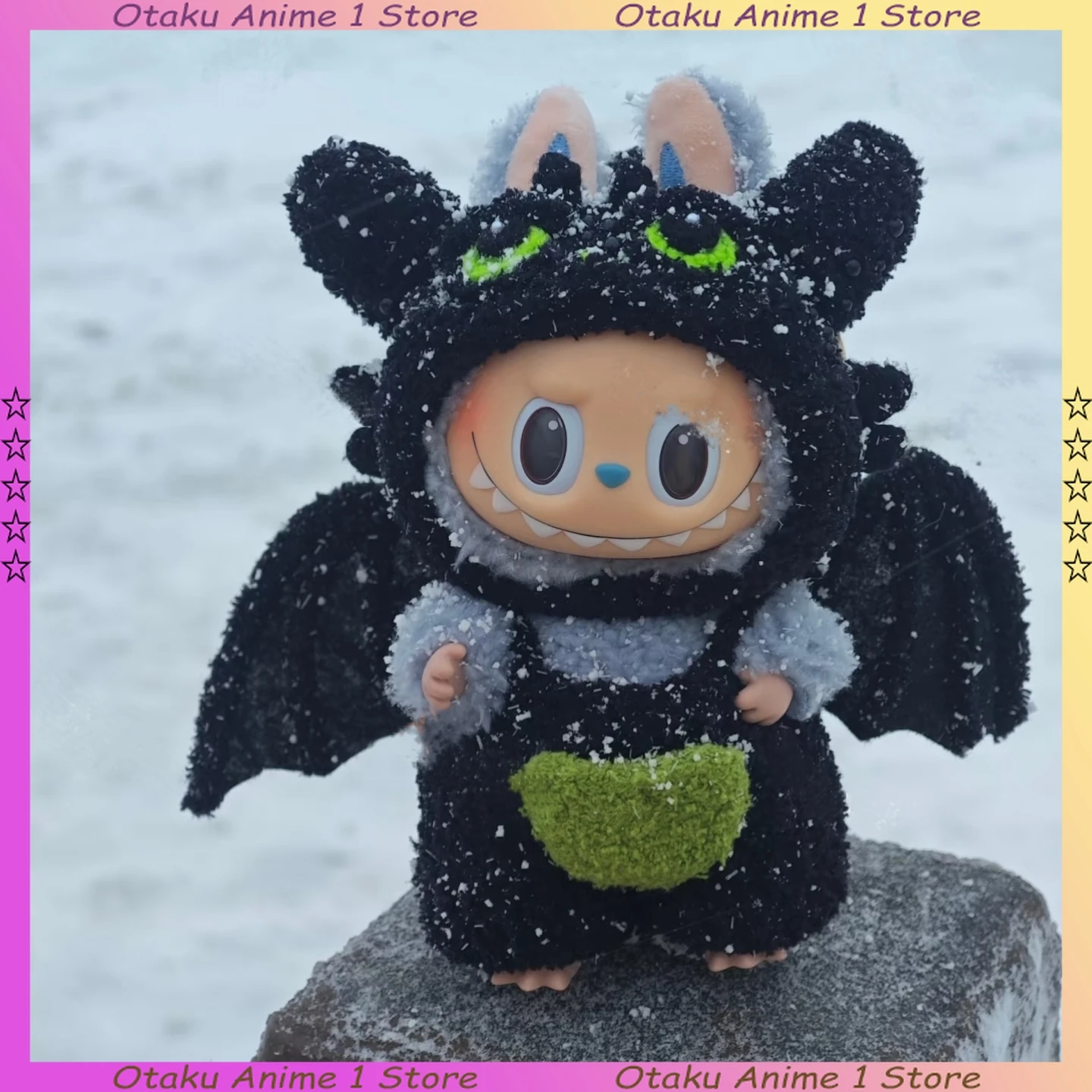 New Handmade Labubu Doll Clothes Cute Toothless Dragon Outfits with ...
