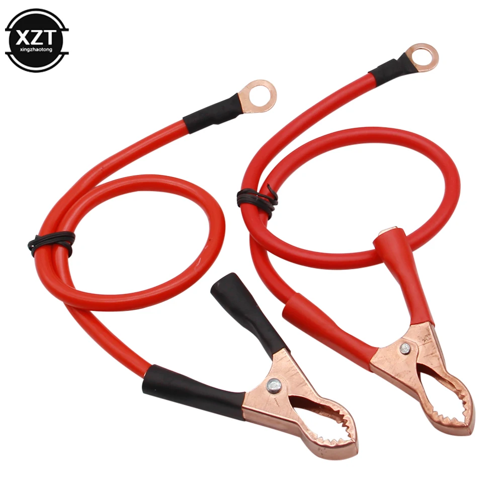 1PC-10AWG-Car-Battery-Clip-Cable-Crocodile-Car-Van-Battery-Test-Lead ...