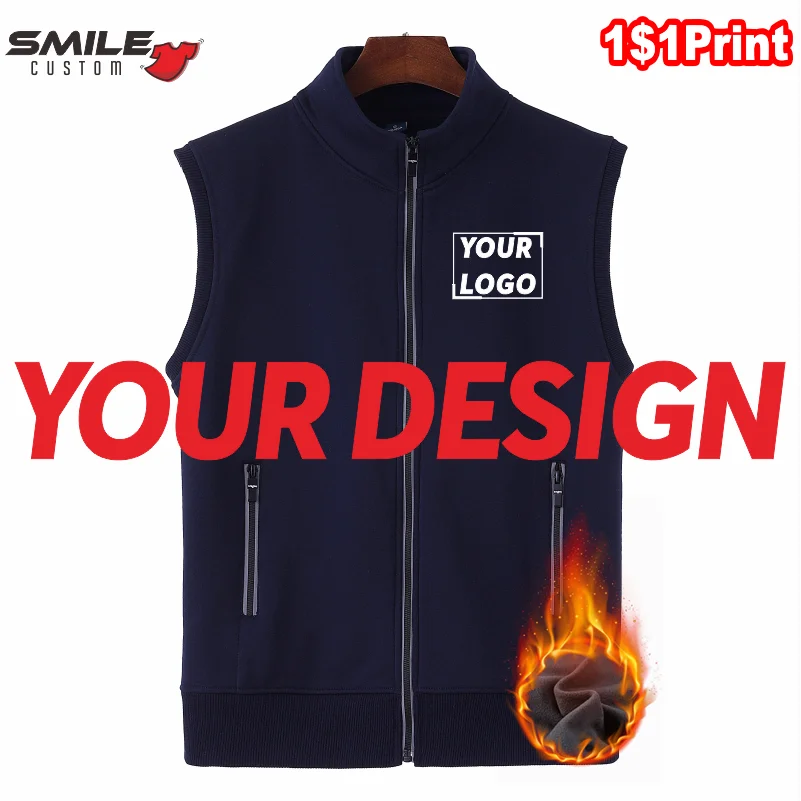 Winter-Sleeveless-Reflective-Vest-Custom-Logo-Casual-Men-and-Women ...