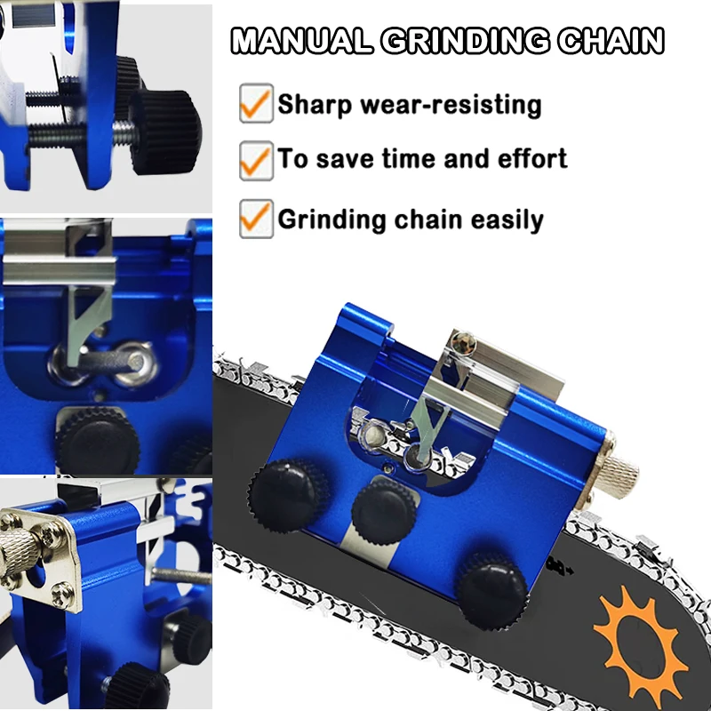 Chainsaw-Sharpening-Jig-Hand-operated-Chain-Sharpener-Portable ...