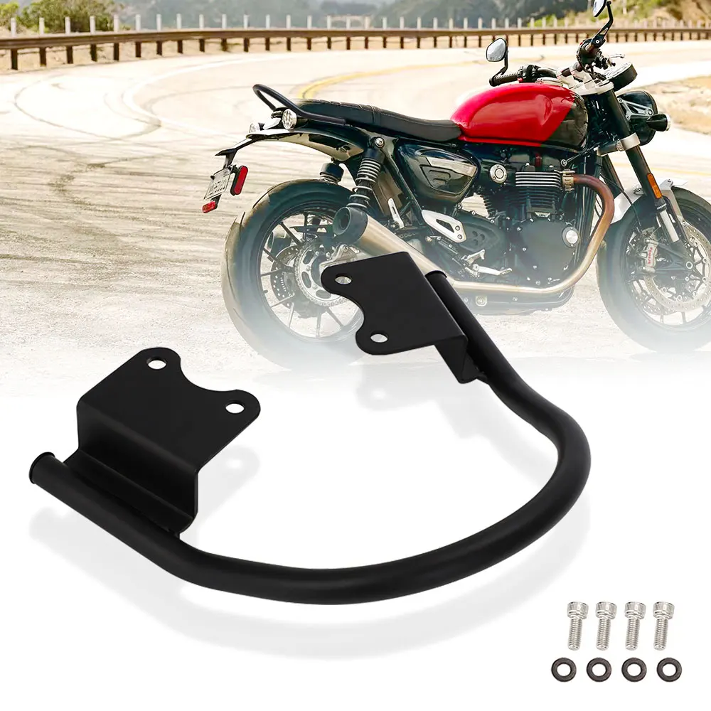 For-Street-Twin-900-Scrambler-900-Motorcycle-Passenger-Rear-Seat-Grab ...