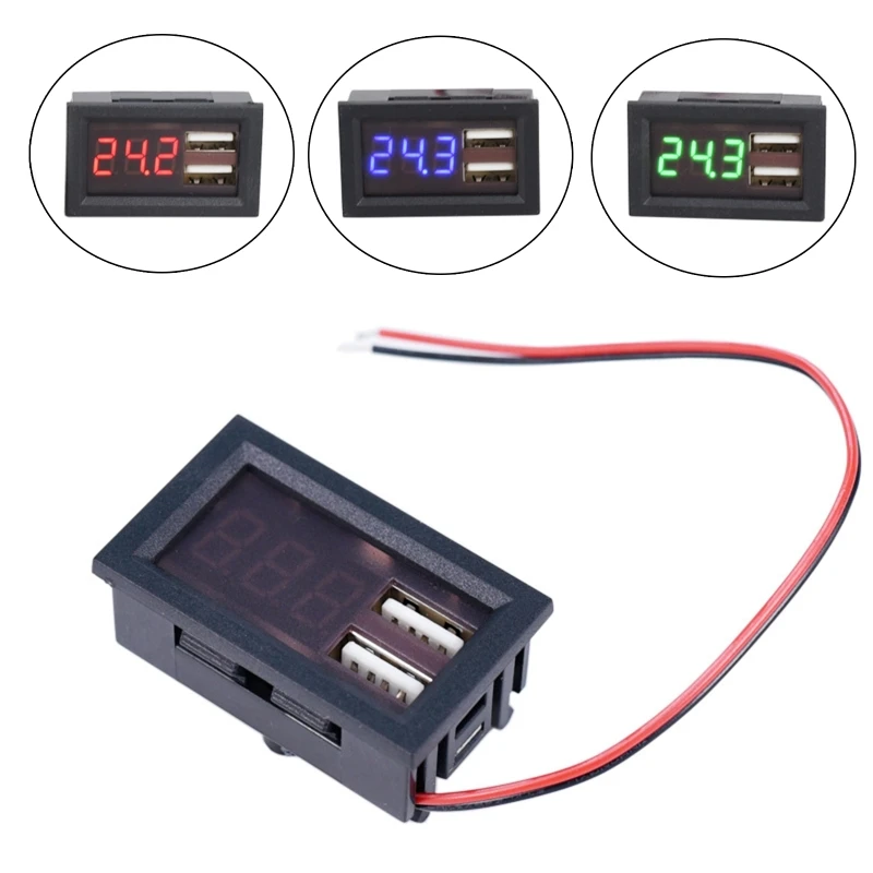 Mini Led Digital Display Voltmeter Mini Voltage Meter Battery Tester ...