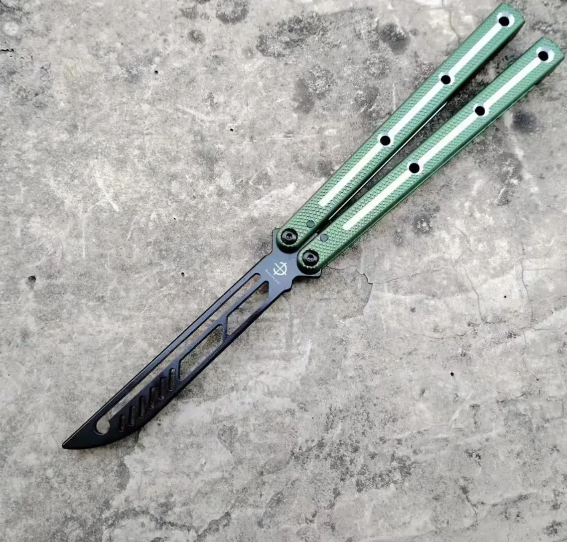 Baliplus Kraken Clone Balisong Trainer 6061 Aluminum Krake Raken V2.5 ...