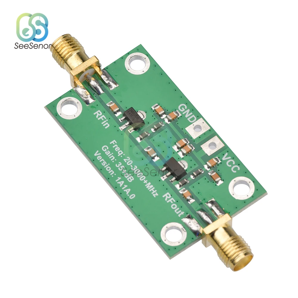 Módulo amplificador de banda ancha RF de bajo ruido, módulo de ganancia ...