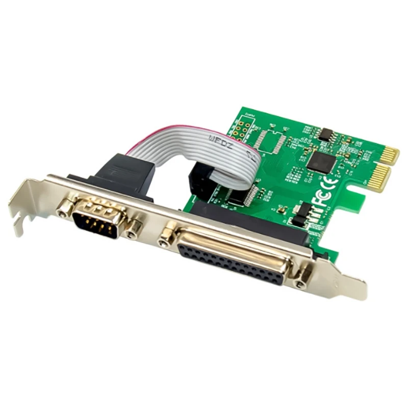 PCIe-AX99100-1S1P-LTP1-COM1-Multi-Serial-Add-on-Card-Serial-and ...