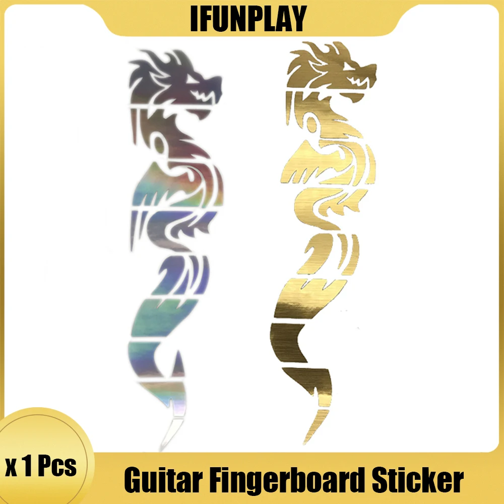 Guitar Fretboard Gold Sticker | Electric Guitar Stickers | Guitar ...