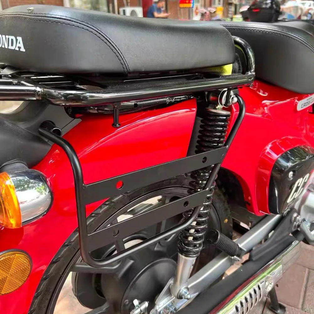 For-Honda-Cub-CC110-Motorcycle-Accessories-Side-Bag-Stand-CC-110-Side ...