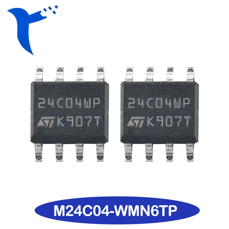 New-Original-M24C04-WMN6TP-Screen-Printing-24C04WP-SOP8-Memory-Chip ...