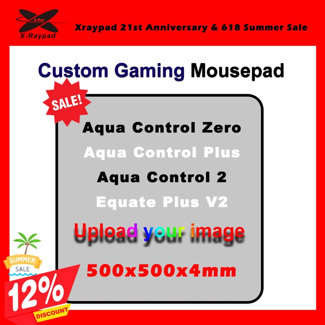 Xraypad-mousepad-para-jogos-personalizado-500x500x4mm-costurado-gr-tis ...