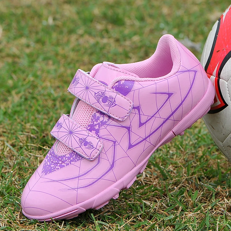 Pink Indoor Soccer Cleats