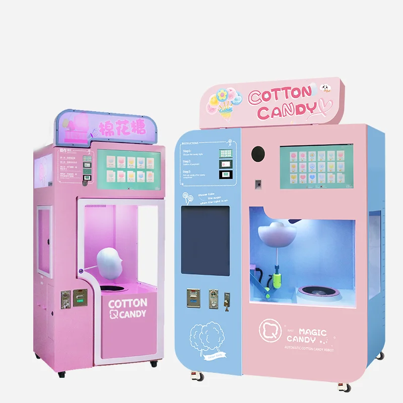 Cotton Candy Vending Machine