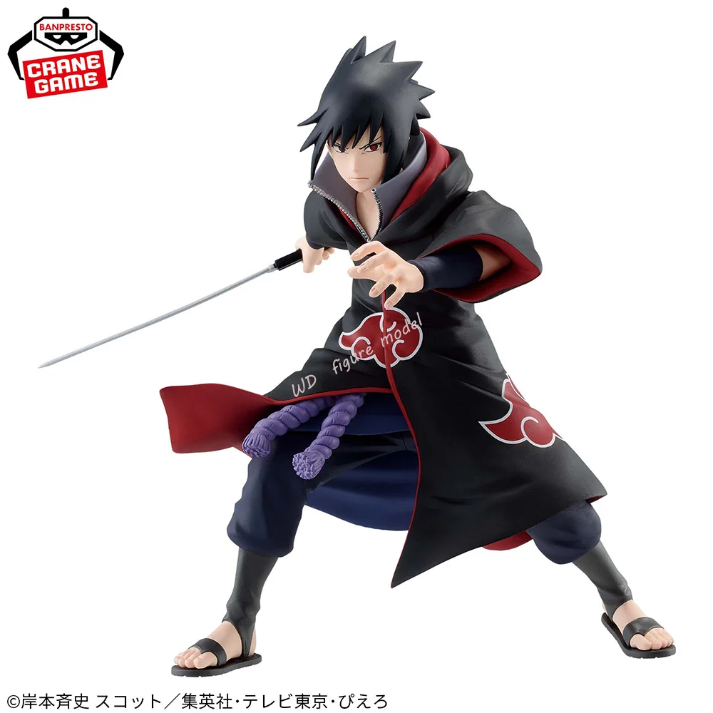 BANDAI BANPRESTO NARUTO VIBRATION STARS Uchiha Sasuke FigureAnime Model ...