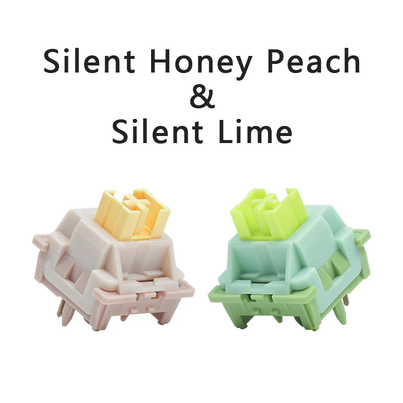 Outemu-Switch-Lime-Honey-Peach-Transparent-5pin-Mechanical-Keyboard ...