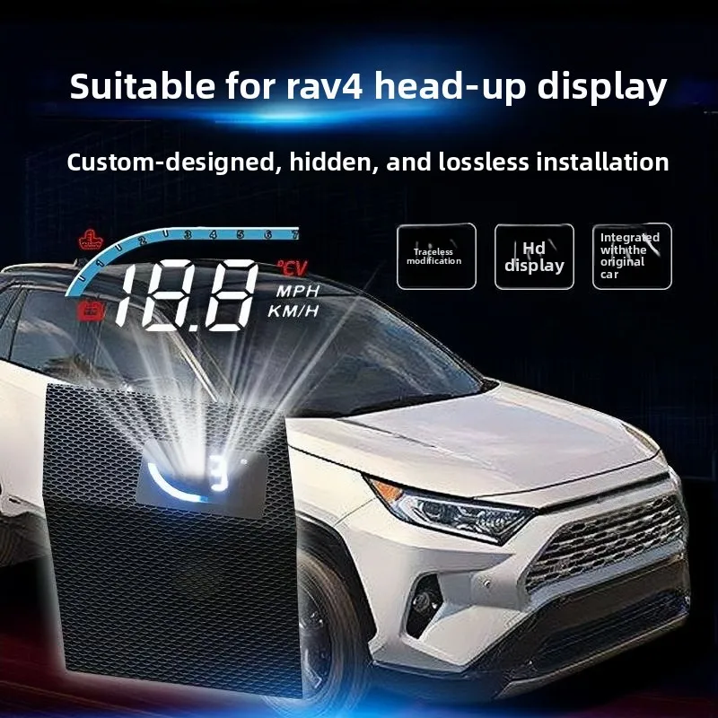 For Toyota RAV4 2019-2024 Head Up Display HUD Electronic Device Safe ...